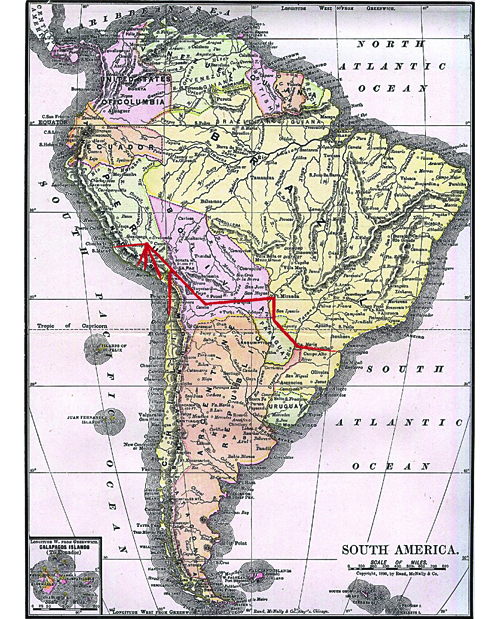 Caminhos de Peabiru: trajeto e quem projetou a trilha [resumo]