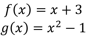 Função composta: definição, exemplos e exercícios
