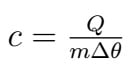 Calor específico: fórmula, teoria, aplicações e exercícios
